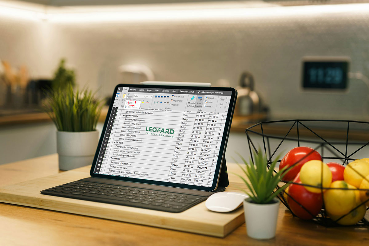 Link MS Project with Excel to Auto-Update Changes - Leopard