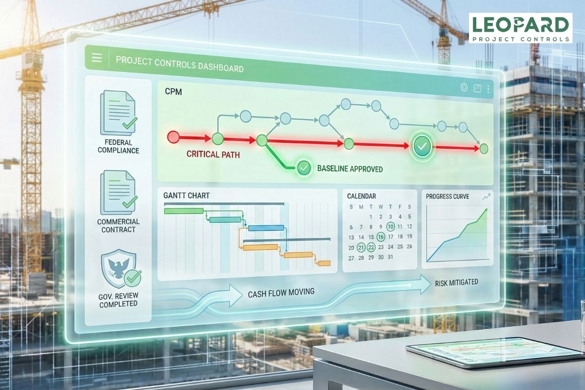 CPM Scheduling Services for Construction & Federal Projects